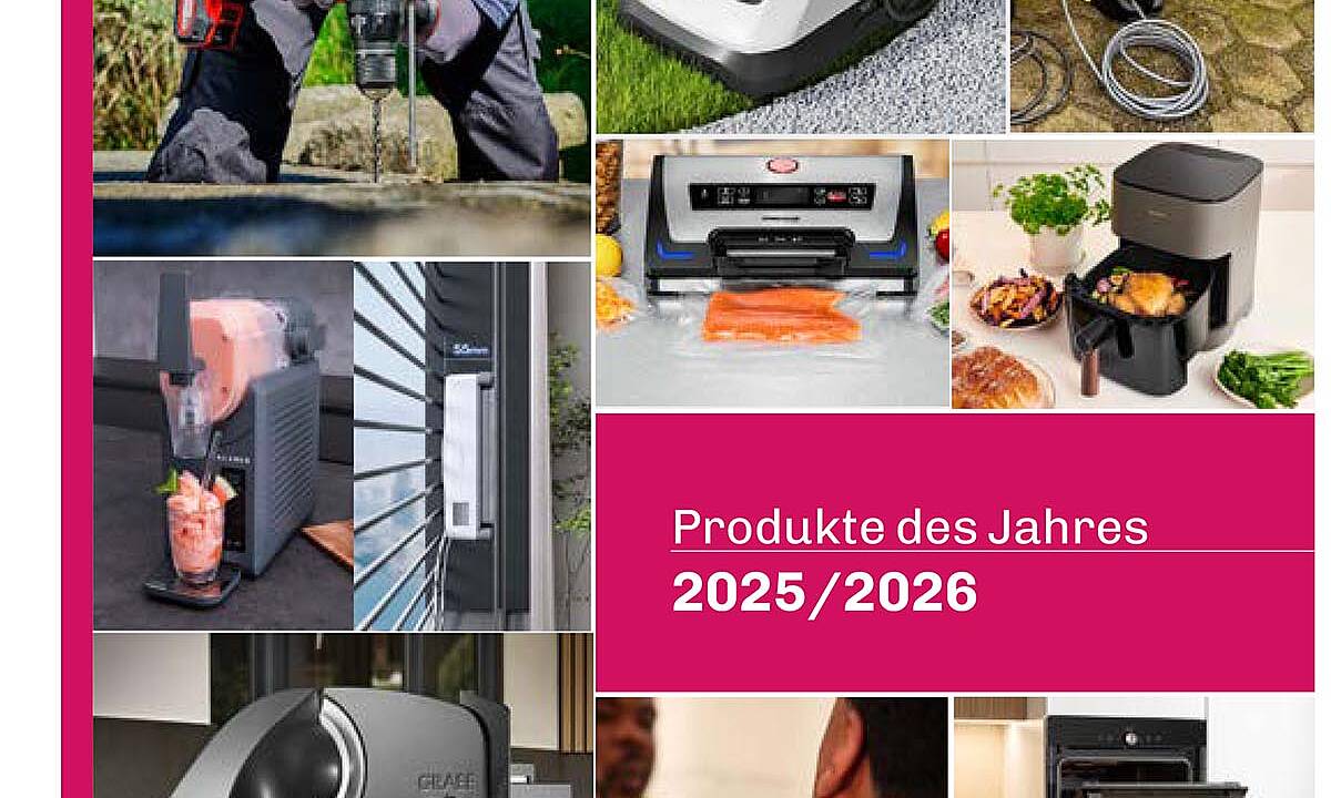 Technik zu Hause: Produkte des Jahres 2025-2026