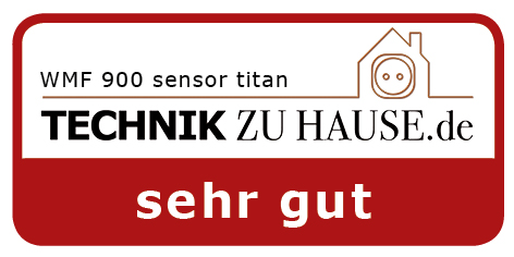 Technik zu Hause: Praxistest: WMF 900 Kaffeevollautomat sensor titan