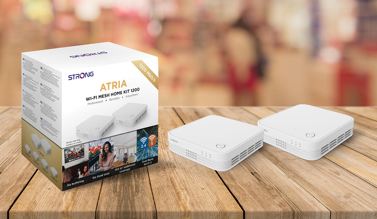 Technik zu Hause: Strong ATRIA Mesh 1200 WLAN-Kit im Test