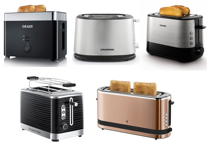 Technik zu Hause: 5 Toaster im Praxistest